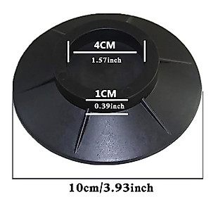 4 Pack Anti Vibration Pads for Washing Machine Washing Machine Rubber Foot Pads for Prevent Washer and Dryer From Walking and Reduce Noise Fits All Models