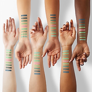 CAKAILA 9 Colors Green Highly Pigmented Colorful Eyeshadow Palette,Matte Shimmer Forest Emerald Green Eye Shadow Makeup Palettes,Long Lasting Waterproof Eye Makeup Palette