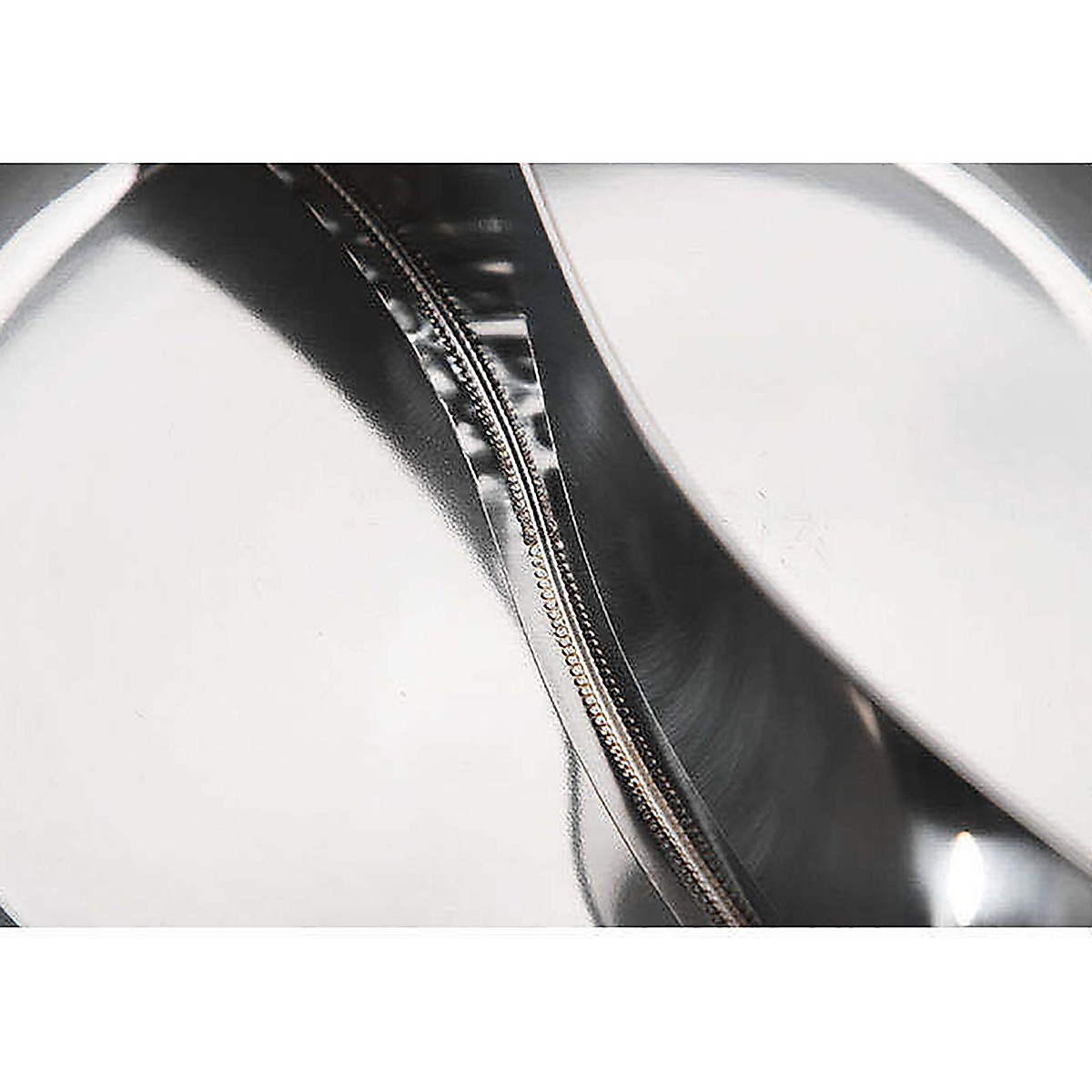 Gdrasuya10 Shabu Hot Pot, 12" Stainless Steel Pot Dual Site Divider with Glass Lid for 2-5 People