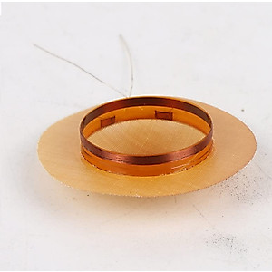 Fielect 25.5mm Tweeter Voice Coil Audio Speaker High Tone Silk Dome Tweeter Accessory for Audio Replacement 16Ohms 2Pcs