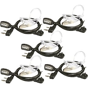 Arcshell Acoustic Tube Earpiece 5 Pack