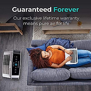 Alen 75i Air Purifier, Quiet Air Flow for Extra-Large Rooms, 1300 SqFt, Air Cleaner for Allergens, Dust, Mold with Long Filter Life