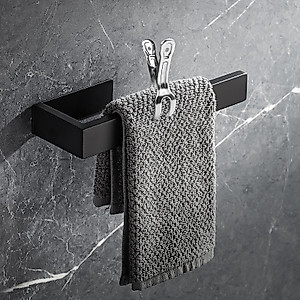 Tokusatsu 6-Pack Kitchen Towel Clips - Stainless Steel Heavy Duty Towel Clip, Ideal for Kitchen, Oven Handle, Bathroom Towel Rack, Dishwasher and Stove to Trevent Towels from Falling Off, Silver