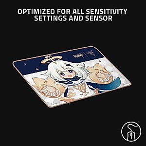 Razer Goliathus Speed Soft Gaming Mousepad: Medium - Smooth Cloth Surface - Optimized for All Sensitivity Settings & Sensors - Easy to Roll Up & Deploy - Anti-Slip Base - Genshin Impact Edition