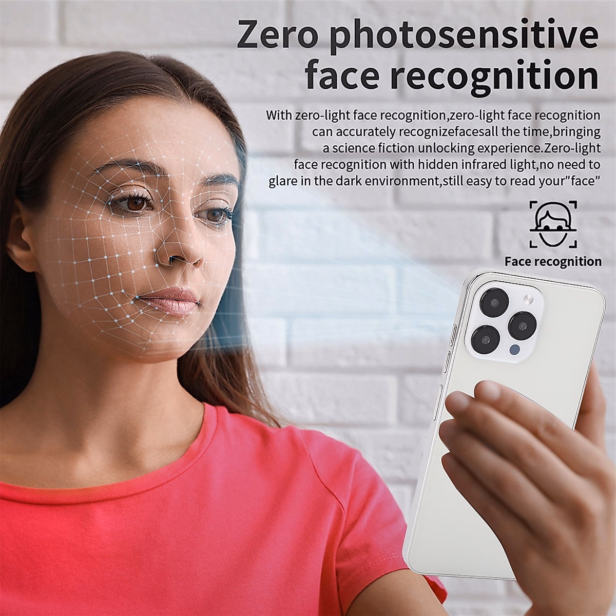 Yunseity I14 Promax Unlocked Cell Phone,6.6in HD Screen 3G Unlocked Smartphone for Android 10,4GB 64GB ROM,Dual SIM Cell Phone 2.4G ,5000mAh Battery,24MP 32MP Camera (White)