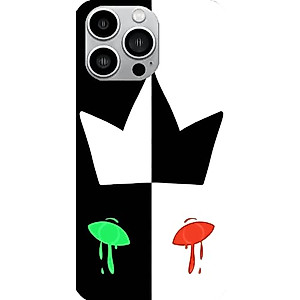 LEDSIX Phone Case Dream Dsmp Ranboo Cosplay Dreamsmp SMP Shockproof Cover Funny Compatible with iPhone 12 Pro Max Clear Slim Transparent