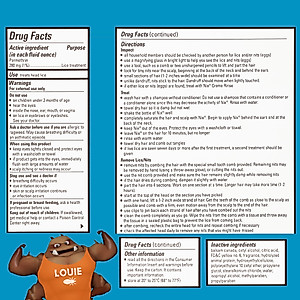 Nix Lice Killing Creme Rinse Extra Strength Family Pack, 2 Creme Rinse, 2 fl oz bottles & 2 Lice Combs