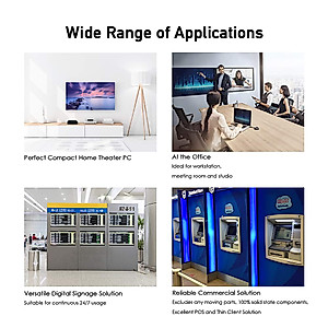 MINIX Neo Z83-4 Plus, 4G/64G Intel X5-Z8350 Fanless Mini PC Windows 10 Pro. Dual-Band Wi-Fi/Gigabit Ethernet/Mini DP/4K UHD/Auto Power On. Ideal Home/Office/Industrial and Digital Signage Solution