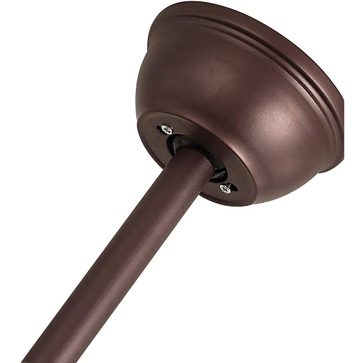 Lighting Groups 42" Retractable Ceiling Fans with LED Light Remote Control 4 Invisible Clear ABS Blades Livingroom Diningroom Fan Chandelier Indoor Ceiling Light Kits with Fans (Brown)