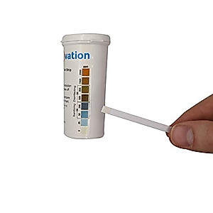 Active Chlorine Bleach Test Strips, 0-2000 ppm [Vial of 100 Plastic Strips] Designed for Daycares and Senior Homes for Sanitizing and Disinfecting
