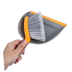 BCOATH 1 Set Broom Dustpan Set Car Interior Cleaning Brush Car Gaps Brush Mini Cleanning Whisk Broom Small Countertop Broom Small Cleaning Brush Handheld Broom Car Detailing Brush Pp