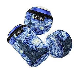 CM Soft Neoprene Standard Beverage Can Sleeves Insulators Regular Standard Can Covers for Standard 12 Fluid Ounce Drink & Beer Cans