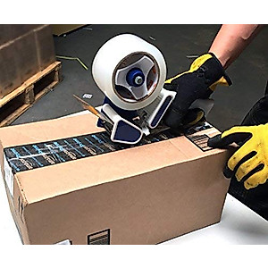 Tape King Packing Tape Dispenser Gun - Handheld Tape Gun w/ 2-Inch-Wide Clear Packaging Tape and Bonus Roll - Shipping Tape for Sealing, Storing, and Moving Boxes, 2 Pack