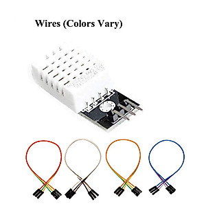 AOICRIE 2Pcs DHT22 AM2302 Digital Temperature Humidity Sensor Module Temperature Humidity Monitor Sensor Replace SHT11 SHT15 for Arduino Electronic Practice DIY