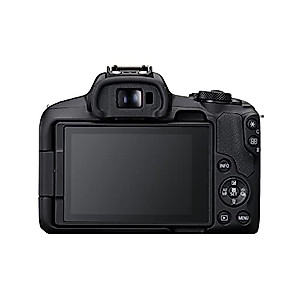 Canon EOS R50 Mirrorless Vlogging Camera (Black) w/RF-S18-45mm F4.5-6.3 is STM & RF-S55-210mm F5-7.1 is STM Lenses, 24.2 MP, 4K Video, Subject Detection & Tracking, Compact, Smartphone Connection