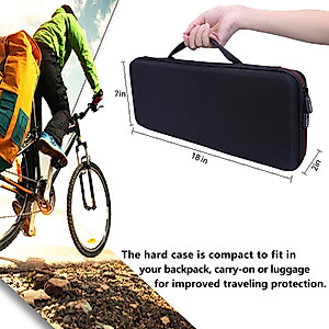 LTGEM Case Compatible with Logitech MX Keys S/MX Mechanical/MX Keys Wireless Keyboard(Inside: 17.1"x6"x1.1"), Case Only