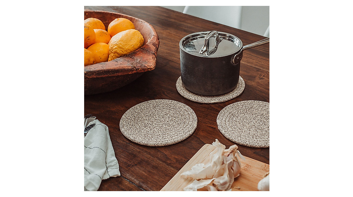 OrganiHaus Farmhouse Hot Pads Set - Protect Your Table