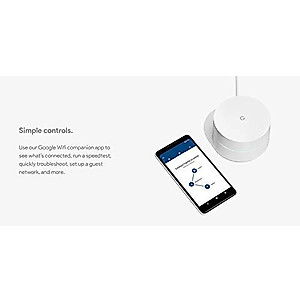 Google 4 Pk Wifi AC1200 Dual-Band Home WiFi System (Renewed)