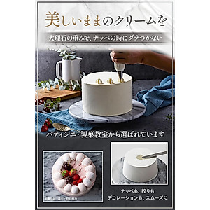 JEmarble Lazy Susan 12 inch Turntable with Aluminum Alloy Bearing, Smooth/Silent/Durable(Gray)(Premium Quality)