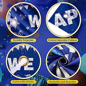 We Appreciate You Decorations Navy Blue Siver We Appreciate You Banner with 18 Balloons Thank You Yard Sign for Teacher Employee Staff Poaster Doctors Nurse Volunteer Appreciation Week Party Decor