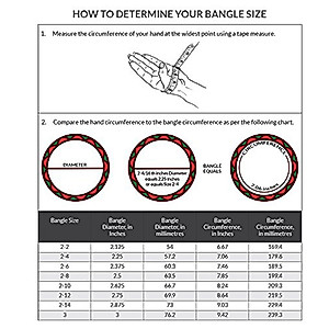 Sukh Collection Jewellery ndian Bollywood Antique Gold Plated Ethnic 2 Pcs Screw Kada Bangle Bracelet Jewelry Women Wedding Style Set (2.4)