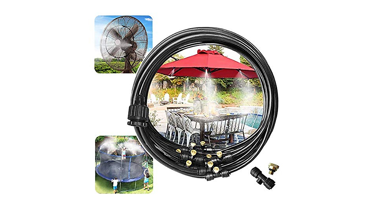 Shinea Misting Cooling System - 32.8ft for Summer Fun