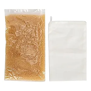 GLOGLOW Aquarium Water Softening Resin, 500ml Gh Reducing Agent Soft Water Pillow Underwater Ion Exchange Filter Fish Tank Water Softening Device
