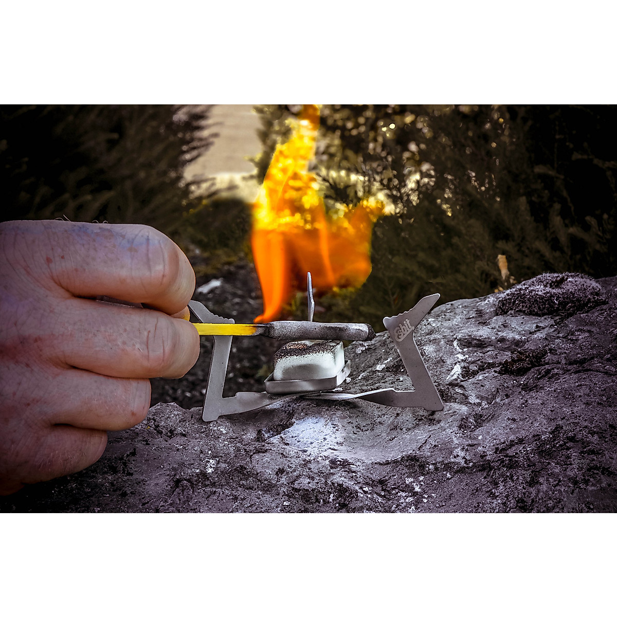 Esbit 1300-Degree Smokeless Solid 14g Fuel Tablets for Backpacking, Camping, and Emergency Prep, 36 Pieces
