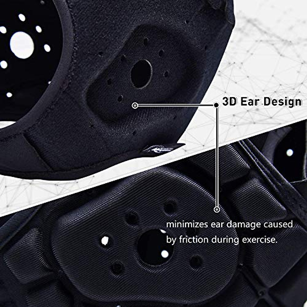 COOLOMG Soft Football Helmet 7v7 Soft Shell Rugby Flag Football Helmet Padded Headgear Soccer Goalie Goalkeeper Head Protector Adjustable for Youth Kids