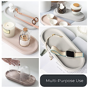 Selegna Diatomaceous Earth Stone Sink Tray - Quick Drying, Reversible Tray for Kitchen & Bathroom Countertop Organizer, Use as Bottle Drying Rack, Sink Caddy, Vanity Organizer, Tea Tray, Sponge Holder