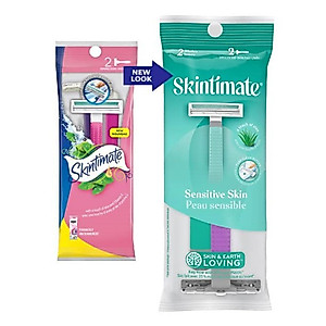 Skintimate Sensitive Twin Blade Disposable Razor (12 ct.)