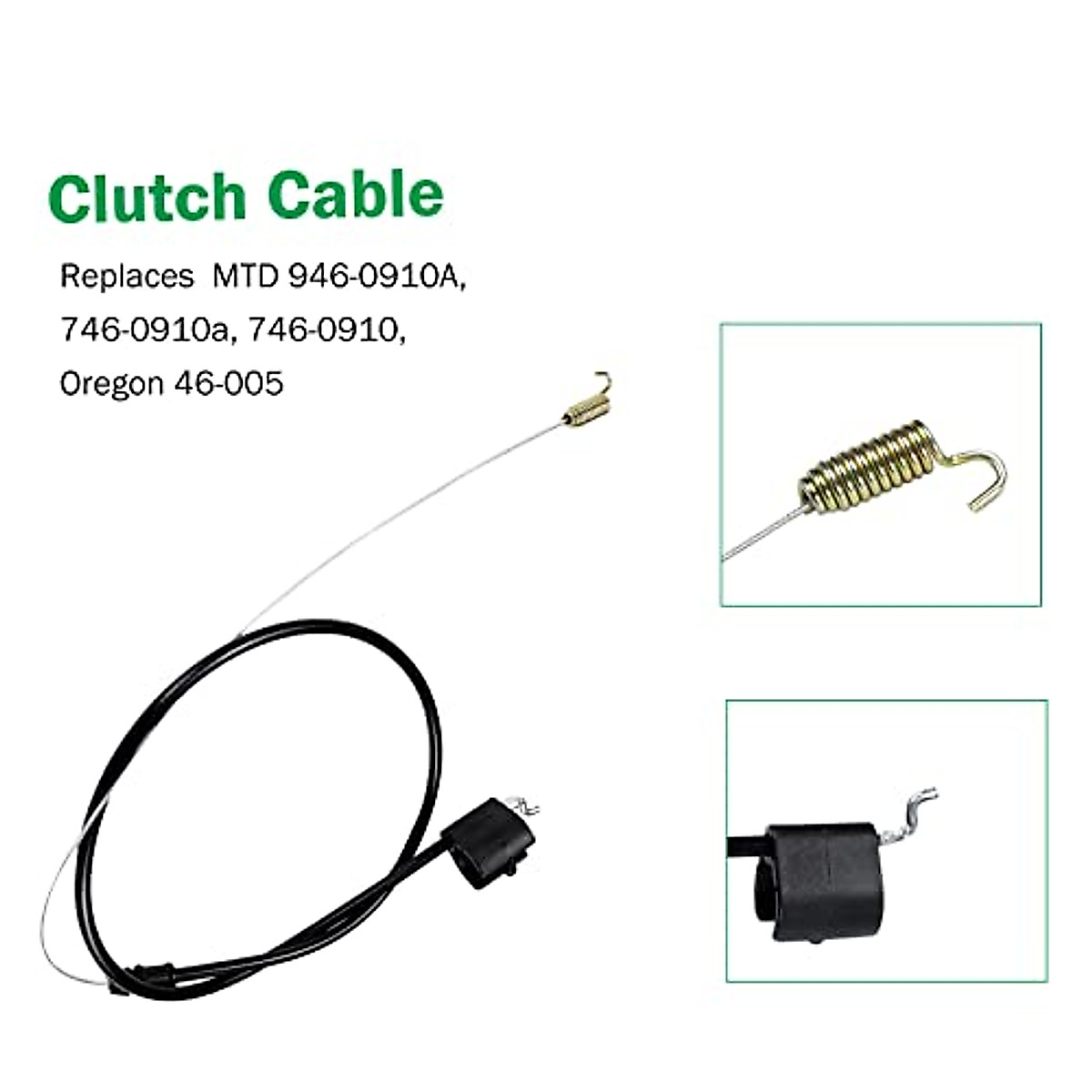 POSFLAG 753-0613 Snowblower Auger Kit with 731-1033 Sheave Plate 954-0101A Drive Belt 954-04032B Drive Belt 946-0910A Clutch Cable Replaces 721-0287, 731-0780, 931-0782A for MTD Snowblower Parts