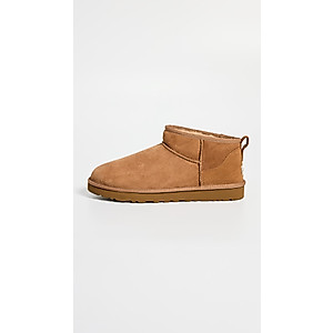 UGG Men's Classic Ultra Mini Boot, Chestnut, 12