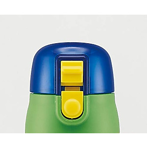 Skater SDPV5-A Children's Stainless Steel Direct Drinking 3D Water Bottle, Kids, 16.2 fl oz (480 ml), Super Mario Boys