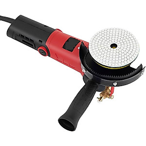 Wet Polisher Grinder Variable Speed Extra 4" & 5" Diamond Polishing Pads NEW