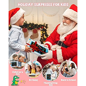 KOKODI LCD Writing Tablet for Kids, 10 Inch Colorful Drawing Tablet, Educational Learning Kids Toys for Age 3-12 Years Old, Toddler Doodle Board, School Supplies for Girls, Birthday Gifts