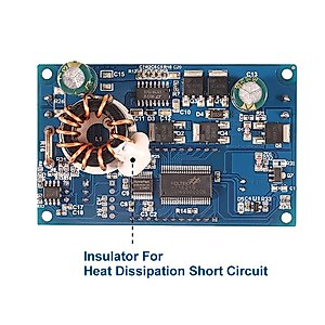 2 Pack Adjustable Voltage Regulator，AITRIP DC to DC 5.3V-32V to 1.2V-32V 12V Power Supply Module, 12A LCD Step Down Volt Transformer 160W CC CV Buck Converter Reducer