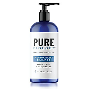 Premium Hair Growth Shampoo with Biotin, Keratin, Vitamins B + E, Natural DHT Blockers & Breakthrough Anti Hair Loss Complex Treatment of Thinning, Damaged Hair for Men & Women