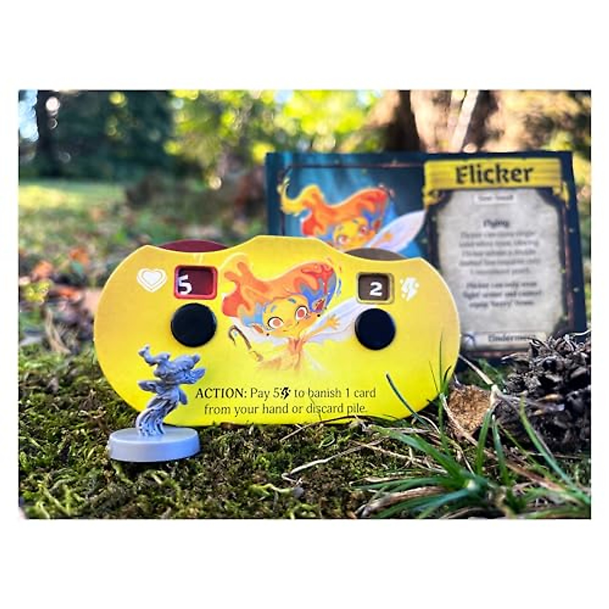 Familiar Tales Board Game - Cooperative Deck-Building Fantasy Adventure! Strategy Game for Kids & Adults, Ages 8+, 1-4 Players, 45+ Minute Playtime, Made by Plaid Hat Games