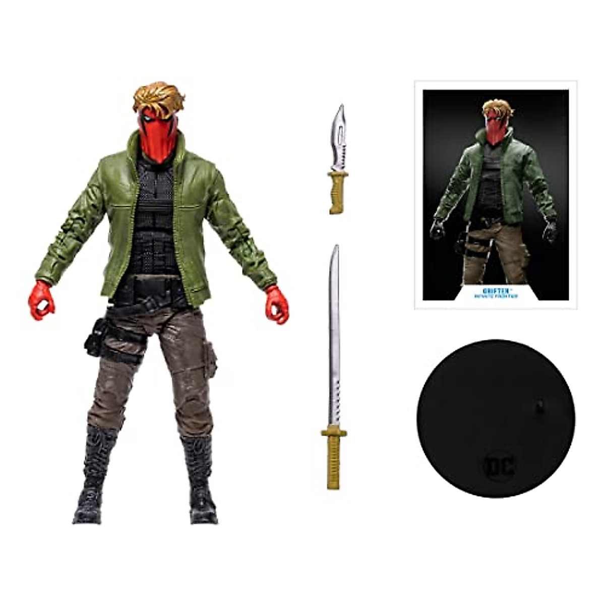 McFarlane Toys DC Multiverse Grifter Infinite Frontier 7" Action Figure with Accessories