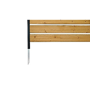 Enclo Privacy Screens EC18022 5ft H x 3.2ft W Concord Wood Outdoor Privacy Fence Screen, Perfect to Hide Trash Cans (1-Panel)