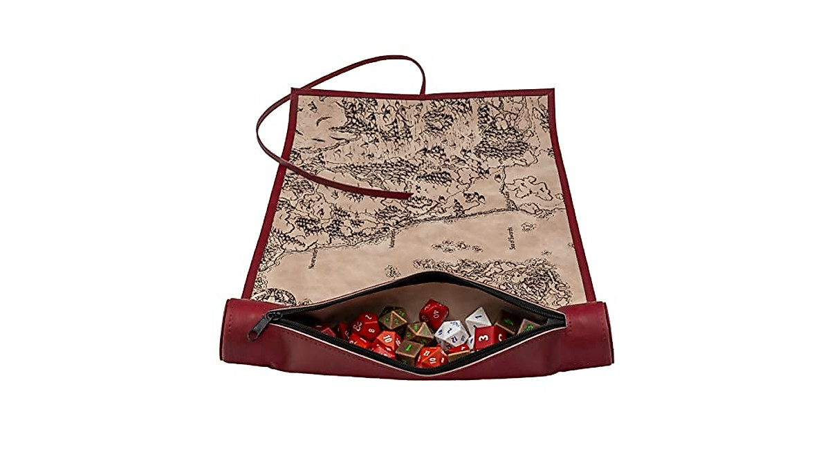 Ultra PRO D&D Dice Scroll Map Playmat and Dice Bag | Ultimate RPG Accessory