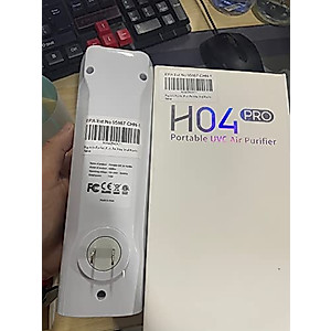 Plug in Air Purifier, Portable UV Air Purifier for Viruses and Bacteria, Keep Air Clean for Bedroom, Kitchen, Bathroom, Pet Area, Small Rooms