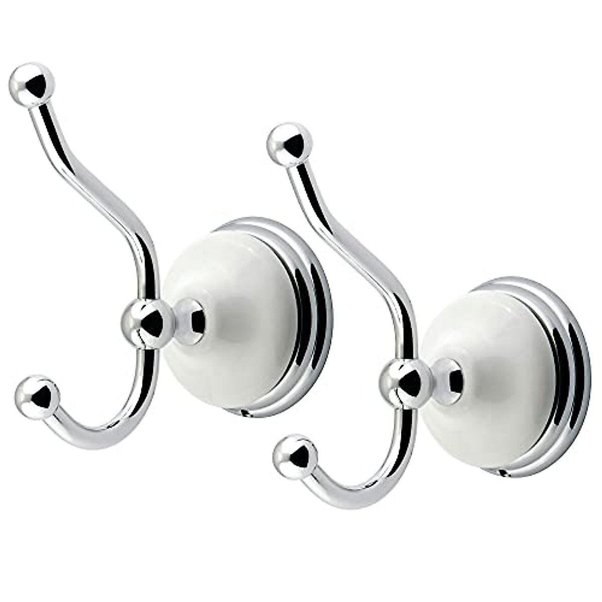 Kingston Brass BAK1117C Victorian Robe Hook, 4-5/8 inch Length, Polished Chrome