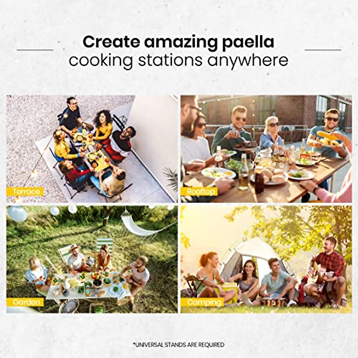 Machika G700 Portable Burners for Cooking | 3 Rings Propane Burner for Outdoors | Perfect for Barbecues, Camping, and Picnics | Ideal for Catering, Events, Restaurants | Fits up to 35.43 Inches Pans |