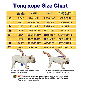 Tonqixope Dog Recovery Suit, Brown Medium+, Cotton, Breathable, Comfortable, Button Closure, Alternative to E-Collar, Surgery Recovery Suit for Dogs, All Life Stages
