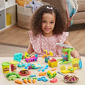 Play-Doh Farmer's Market Kitchen Set - 28 Accessories