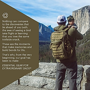 Mission Critical | S.01 Backpack | Baby Gear for Dads | Diaper Bag Backpack (Coyote)