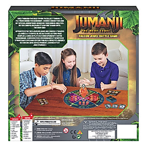 Cardinal Jumanji 3 The Next Level, Falcon Jewel Battle Board Game for Kids, Families, and Adults