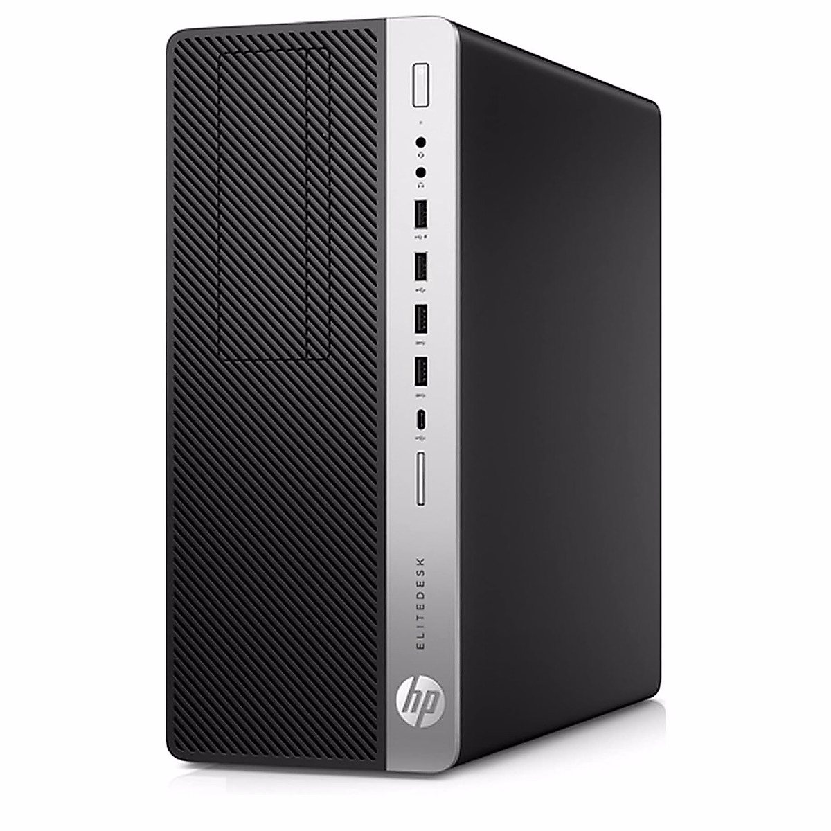 HP EliteDesk 800 G4 Tower 8GB 500GB Intel Core i5-8500 X6 3GHz Win10, Black (Renewed)